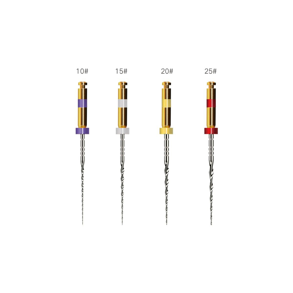 NiTi S-Shaped M Pilot Rotary Files 21mm | Assorted Pack | VSDent